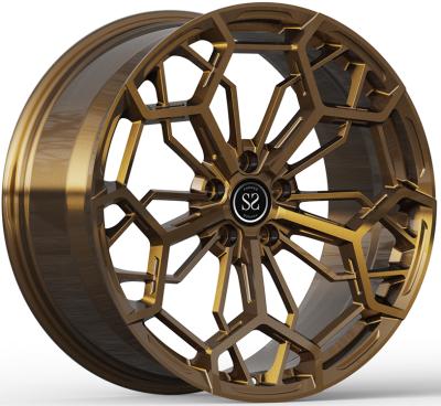 China 22x10 Matt Bronze 1 Piece Forged Wheels for Lixiang L9 for sale