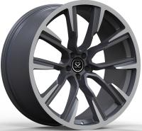 China 22x10 ET18 Gun Metal Machined Face 1 Piece Forged Wheels Monoblock Alloy for sale