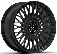 China 22x10.5 Satin Black Custom 1-PC Forged Rims for 2016 GLS Amg 63 for sale
