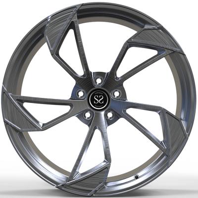 China Custom 1-Piece Forged Wheels in 6061 T6 Aluminum Alloy with Universal Car Fitment for sale