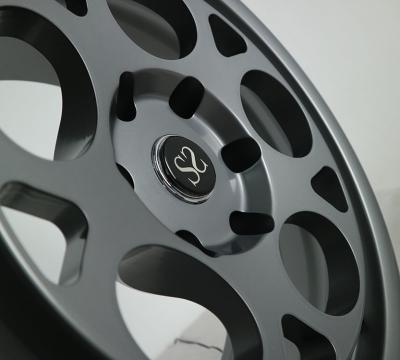 China 18x9.0 Satin Grey Custom 1-PC Forged Rims forToyota Hilux 2018 for sale