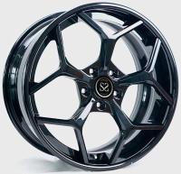China 24x10 and 24x12 Gloss Black 3-PC Rims for 2021 Lamborghini Urus for sale