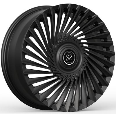 China 22x10.5J Floating Cap Satin Black 1-PC Forged Rims for G class 6.3 amg 2020 for sale
