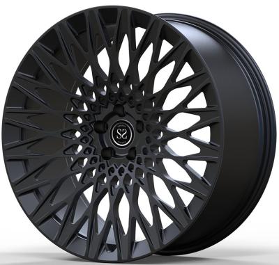 China BMW 760E 22x9.5 and 22x11 Multi-Spoke Tuning Style 1 Piece Forged Wheels for sale