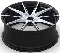 China Tuning Style Custom 1-PC Rims Polished Face and Black Barrel 20