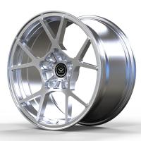China 20x9.5 Brushed Custom 5-Y Spoke Car Rims For Audi RS6 for sale