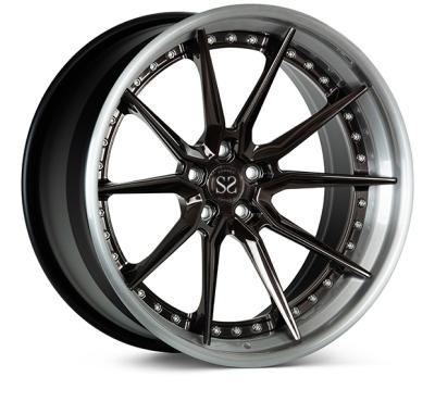 China 3 PC Forged Alloy Rims  Staggered 19 20 And 21 Inches For Audi RS 6 for sale