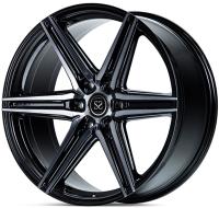 China 5-Spokes Custom 1 Piece Forged Wheels Polished Spokes and Gloss Back 18