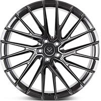 China Black Chrome 1-PC Forged Wheels 17~ 24 inches for sale