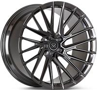 China Black Chrome 1-PC Forged Wheels 17~ 24 inches for sale