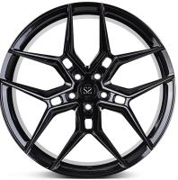 China Custom Wheel 18x8 5x114.3 Gloss Black ET-25~76mm for sale