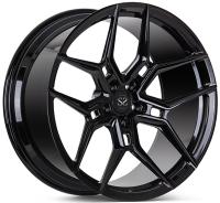 China Custom Wheel 18x8 5x114.3 Gloss Black ET-25~76mm for sale