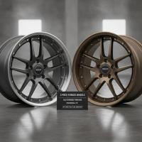 China 2 Piece Forged Wheels with Lifetime Structure Warranty Customized Finishes for Universal Fit for sale