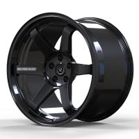 China Mustang 1 Piece Forged Wheels TE37 19x12 Gloss Black for sale