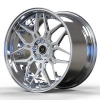 China Polish 5x112 2-PC Alloy Forged Rims 18 19 20 21 22 inches Fit for Benz C63 for sale