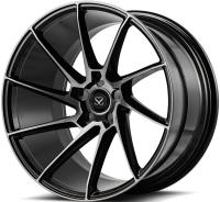 China 18x8.0 Satin Black Polished Face Custom 1-PC Forged Wheels for Audi A1 for sale