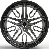 China 20,21 and 22 Inches 2 Piece Forged Wheels Gloss Black and Grey with Lifetime Warranty for Tesla Model X for sale
