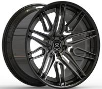 China 20,21 and 22 Inches 2 Piece Forged Wheels Gloss Black and Grey with Lifetime Warranty for Tesla Model X for sale