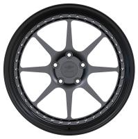 China 1966 Chevy Chevelle 19 and 20 inches 2 Piece Forged Wheels,Grey Disc and Black Barrel for sale
