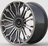 China Aston Martin DBX Custom Forged Aluminum Alloy Rims Matt Silver 22 Inch 5x128 for sale