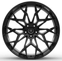 China Fit Tojaguar F-Pace X761 Custom Rims 22x9.5  5x114.3 Satin Black for sale