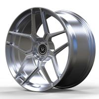 China Bruhsed 1-PC Alloy Wheels Rims Staggered 21x10 And 21x11.5 Clear For BMW X5 M for sale