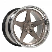 China 20-Inch 3-Piece Forged Deep Lip Wheels with -30 to -50 Offset for BMW 535 | 5x120 PCD for sale