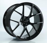 China 21x9J Gloss Black Forged Lexus Wheels 6061-T6 Aluminum Alloy with 55 ET Offset for sale
