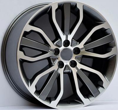 China Range Rover 22-Inch Forged Alloy Wheels | 5x120 Bolt Pattern | Gun Metal Machined Finish | 1-Piece Construction for sale