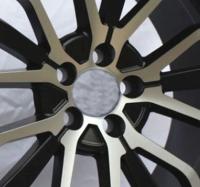 China Range Rover 22-Inch Forged Alloy Wheels | 5x120 Bolt Pattern | Gun Metal Machined Finish | 1-Piece Construction for sale