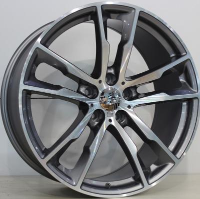 China 20 Inch Forged Alloy Staggered Rims PCD 5-120 for BMW X5 X6 - Gun Metal Machined Custom Wheels for sale