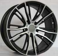 China Staggered Rims Customized For BMW M6 / Black Machined 19