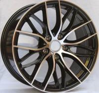 China Car Alloy Rims Customized For BMW 335i /Gloss Black Machined  20 inch Staggereed Rimis for sale