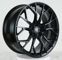 China matte black monoblock forged alloy car wheels for McLaren rs6 for sale