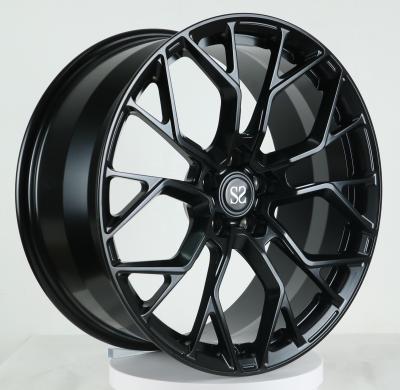 China matte black monoblock forged alloy car wheels for McLaren rs6 for sale