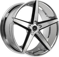 China 17-20 inch classical 5 spoke forged monoblock wheel rim for sale