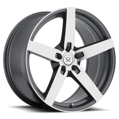China 1-Piece Forged Wheel 16-22 Inch with 5x108 PCD, Custom Finishes and VIA/JWL Certification for sale