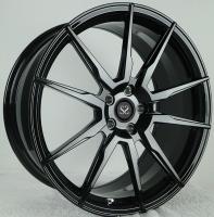 China Custom 20 Staggered Alloy Rims for Ferrari 458 - Gloss Black Finish, Multiple PCD Options 100-150mm for sale