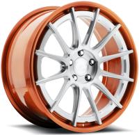 China 2-Piece Forged Niche Style Rims 22 Inch for BMW M3 M4 M5 - Custom PCD 5x114.3 5x112 Multiple Finishes for sale