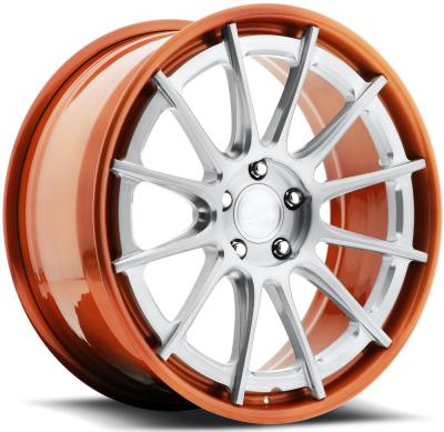 China 2-Piece Forged Niche Style Rims 22 Inch for BMW M3 M4 M5 - Custom PCD 5x114.3 5x112 Multiple Finishes for sale