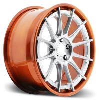 China 2-Piece Forged Niche Style Rims 22 Inch for BMW M3 M4 M5 - Custom PCD 5x114.3 5x112 Multiple Finishes for sale