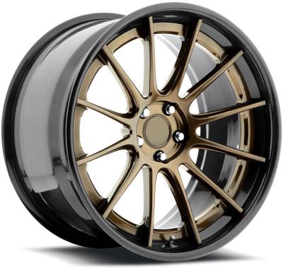 China 2-Piece Deep Concave Forged Wheels 16-22 Inch with 5x112 PCD and Custom Finishes for sale