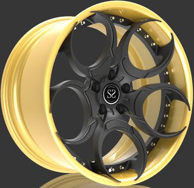China A6061 T6 Aluminum Alloy Forged Wheel Blank for Lamborghini - 16-22 Inch Sizes with Custom PCD and Finish Options for sale