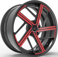 China 2-Piece Forged 18-22 Inch Deep Dish Alloy Wheels 5x112 PCD for Audi A8 - Custom Offset & Center Bore for sale