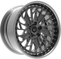 China forged wheel 2-piece supply with custom designs also hre vossen niche styles for sale