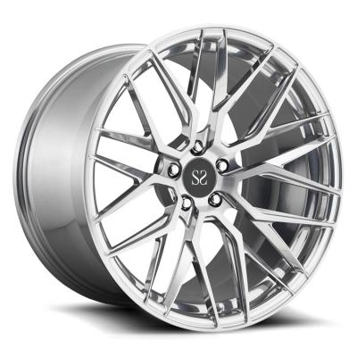 China Ally 22-Inch Gloss Black Forged Alloy Rims for Ferrari 458 - Custom 2-PC Wheel with Multiple Size Options for sale