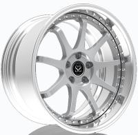 China swift alloy wheel barrel concave deep dish forged 2-piece 22 rim for m5 m6 x5 x6 r8 for sale
