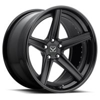 China 21 Inch Staggered 3-Piece Forged Wheel with Deep Concave Lip - Custom PCD & Multiple Finishes Available for sale