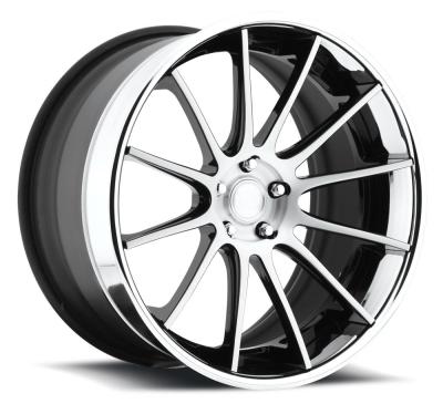 China Custom Forged Alloy Wheels 16-22 Inch with Gloss Black Windows Brushed Face for Mustang Audi RS7 for sale