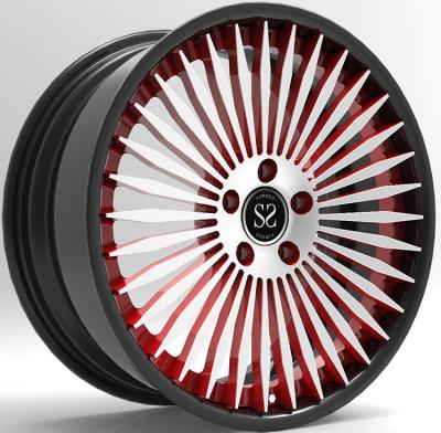 China 18-19 Inch Forged Aluminum Alloy Wheel Blanks 5x112 5x120 PCD Custom 8-13 Inch Width for sale